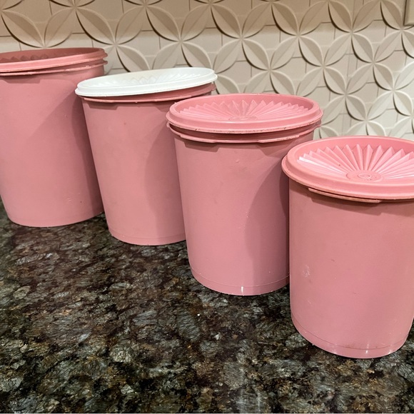 Tupperware | Kitchen | Vintage Tupperware Servalier Canister Set | Poshmark